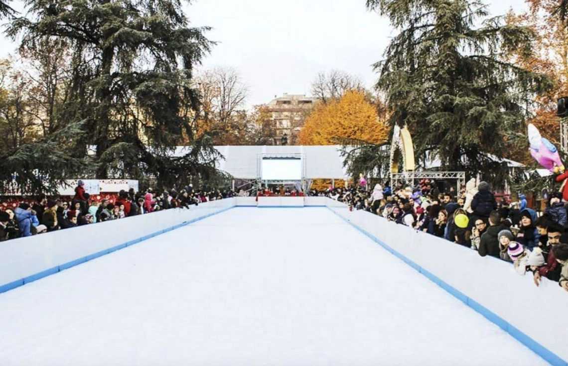 Christmas Ice skating rinks in Milan - The Milan Diaries